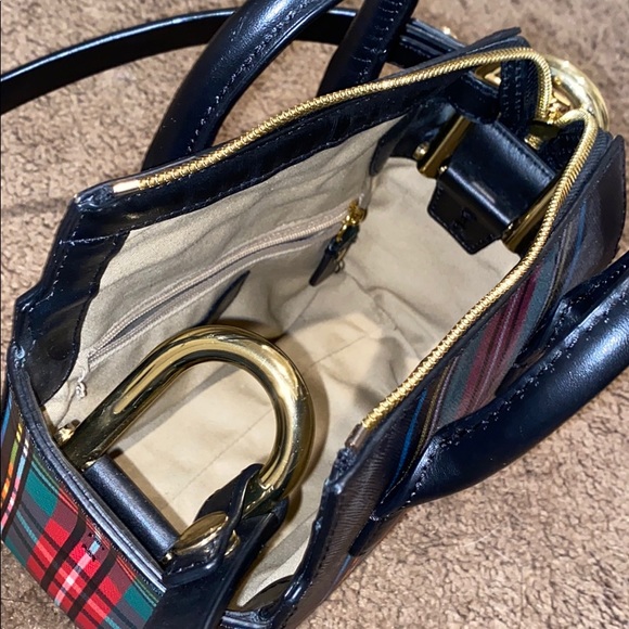 J. Crew | Bags | Jcrew Black And Plaid Purse | Poshmark